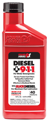 Departments - DIESEL 911 WINTER RESCUE TREATS UP TO 75 GALLONS (32 OZ)