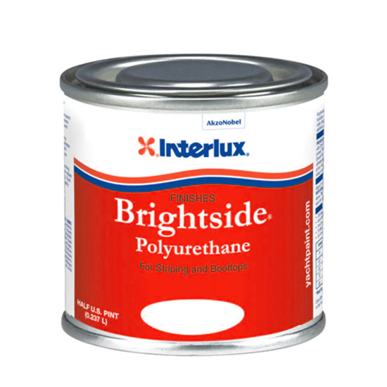 INTERLUX BRIGHTSIDE® POLYURETHANE BLACK HALF-PINT