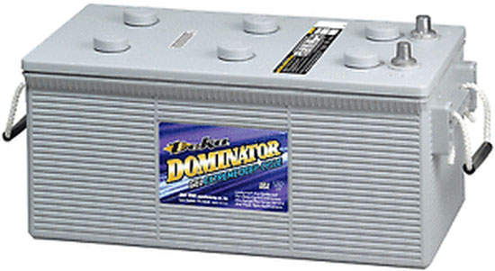 BATTERY GEL CELL SIZE 8D DEKA DOMINATOR 1150 CCA