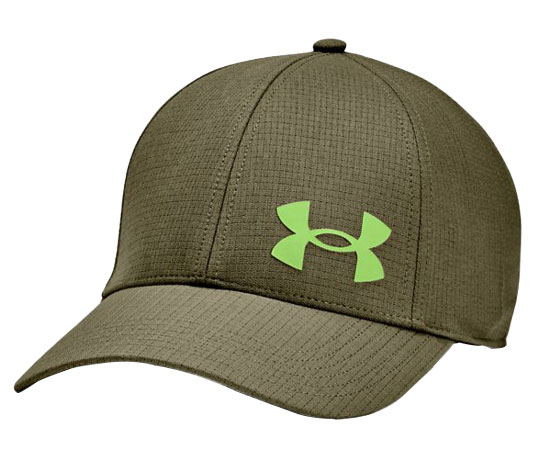 UNDER ARMOUR HAT CLASSIC FIT TENT GREEN MEDIUM/LARGE