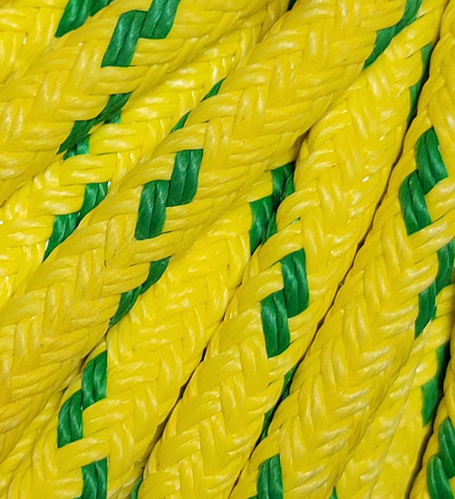 ROPE DOUBLE ESTERLON YELLOW 1/2" X 60'