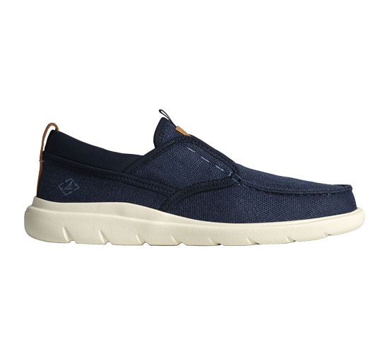 SPERRY TOPSIDER CAPTAIN'S MOC SEACYCLED NAVY MENS BOAT BAJA
