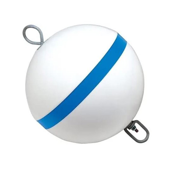 TAYLOR MADE SUR-MOOR HARD SHELL MOORING BUOY WITH EYEBOLT 18"