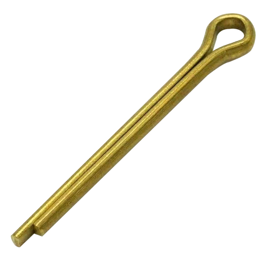 COTTER PIN BRASS 3/16" X 1-1/2" (100/BOX)